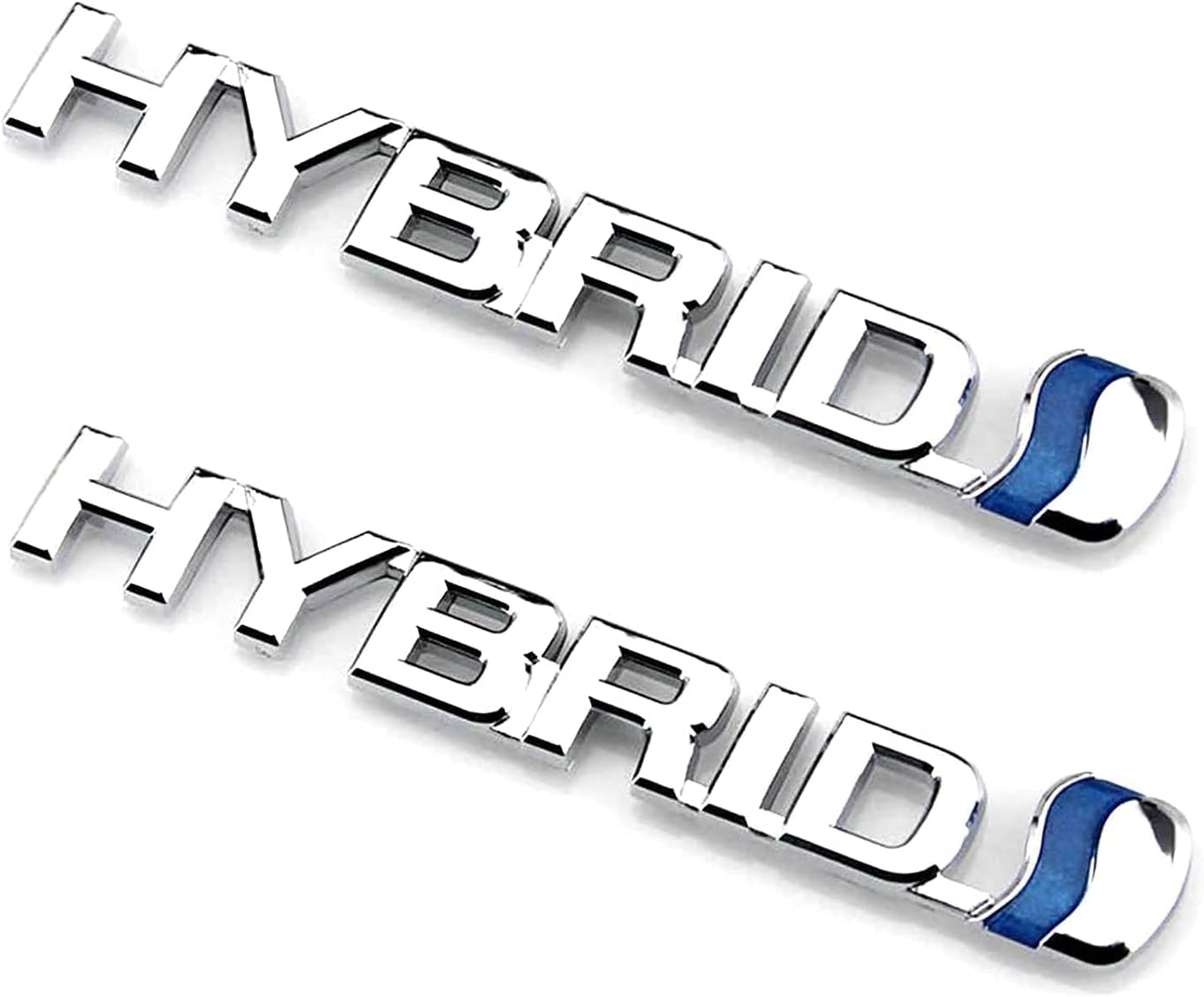 Amazon.com: EmbRoom Hybrid Emblem Fender 3D Metal Badge Decal ...
