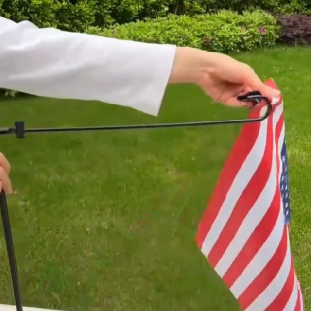 Watch garden flag holder stand on Amazon Live