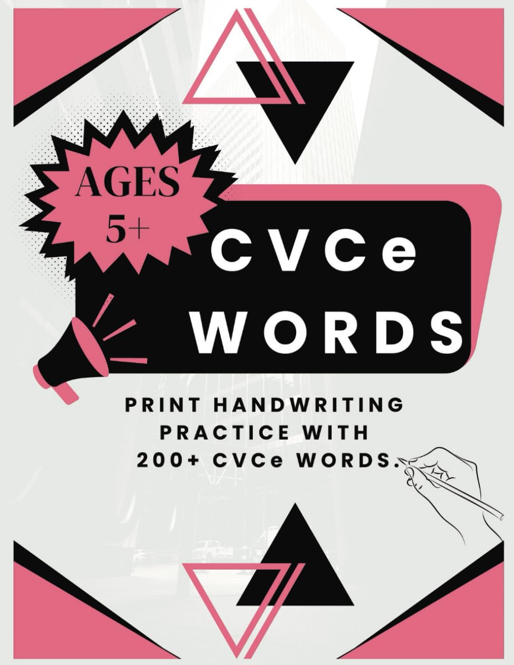 Amazon.com: 200+ CVCe Words Print Handwriting Workbook: Your Ultimate ...