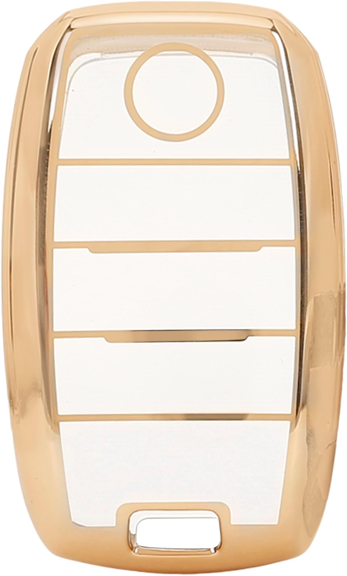 JVCV® Soft TPU Transparent Cover Compatible with Kia Seltos Sonet ...