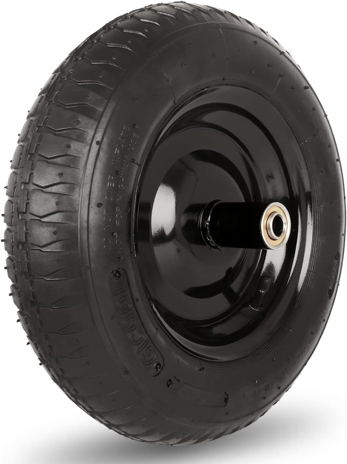 Amazon.com: GICOOL 14.5" Wheelbarrow Tire, 3.50-8” Pneumatic Tire ...