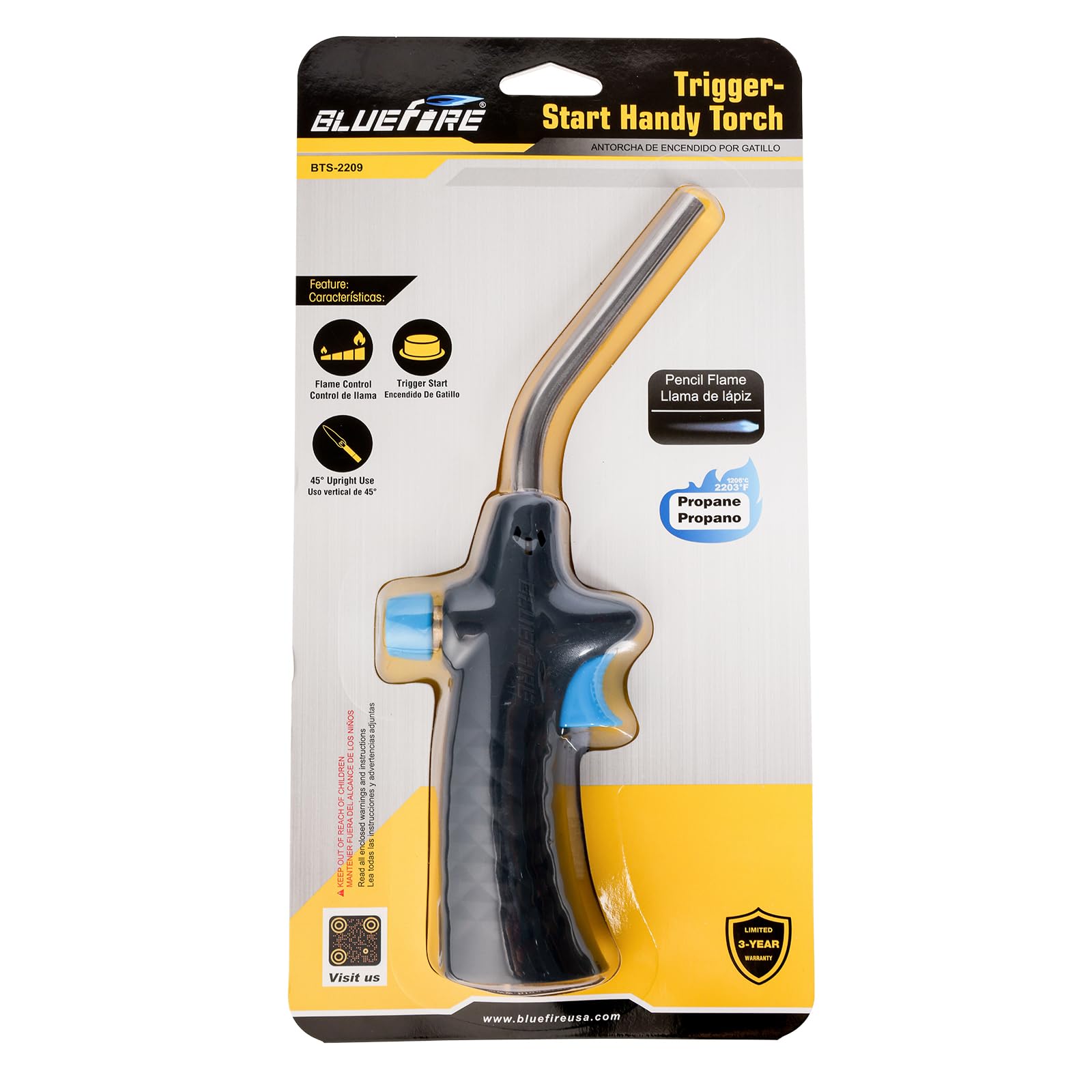 Snapklik.com : BLUEFIRE BTS-8071 Updated Model Trigger Start Handy Gas ...