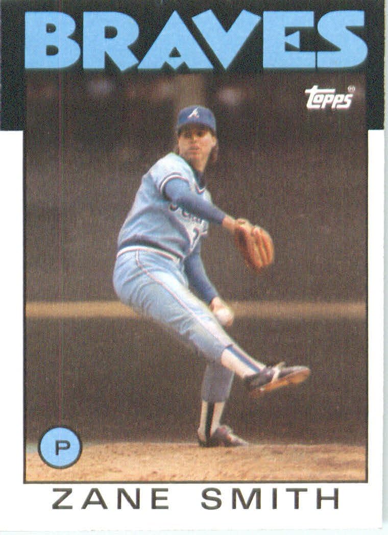 Amazon.com: 1986 Topps Baseball Card #167 Zane Smith : Collectibles ...