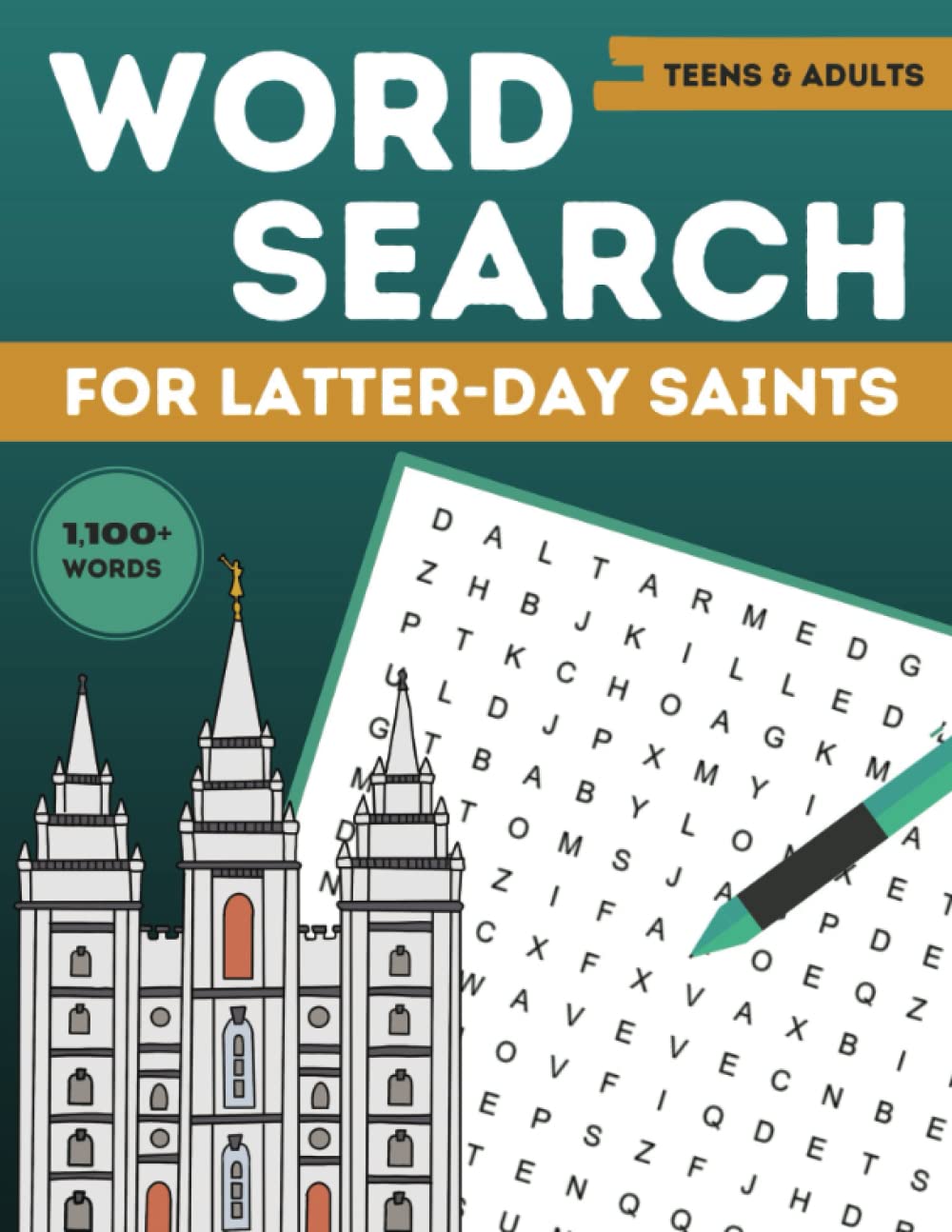 Amazon.com: Word Search for Latter-day Saints: LDS Themed Word Puzzles ...