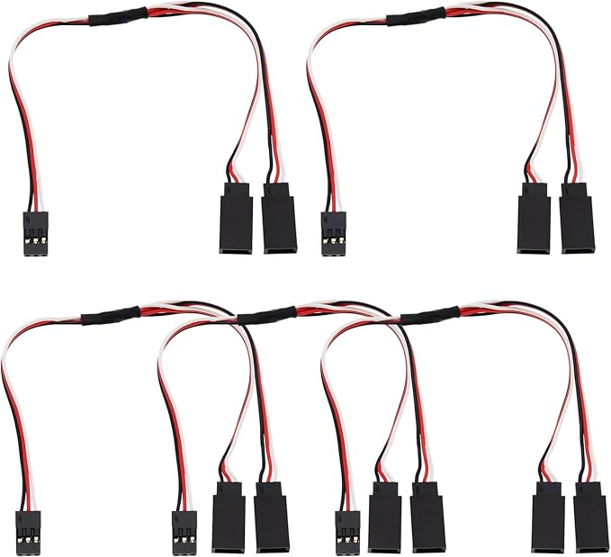 Amazon.com: The Lord of the Tools 5PCS 3-Pin Servo Extension Cable ...
