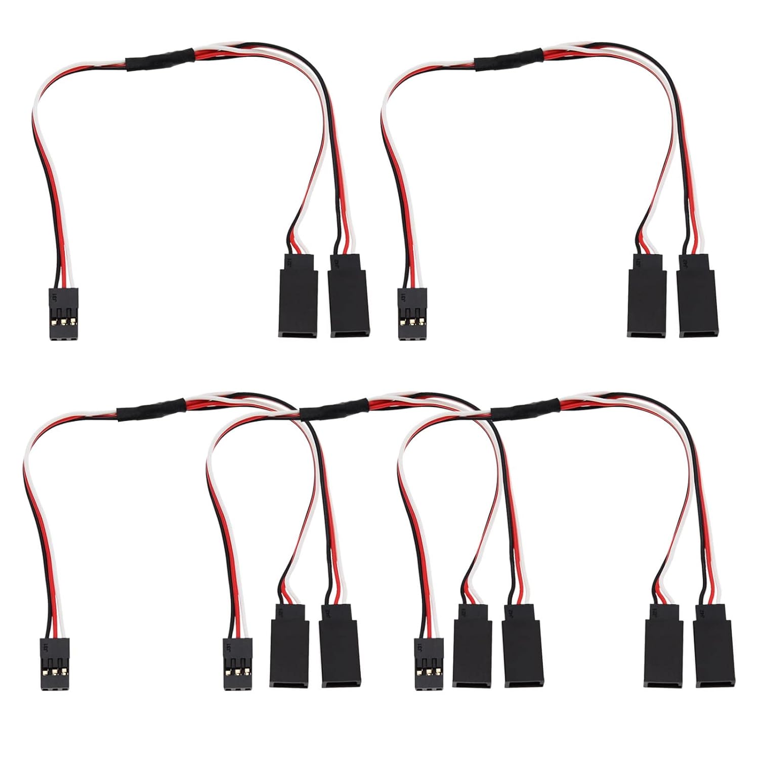 Amazon.com: The Lord of the Tools 5PCS 3-Pin Servo Extension Cable ...
