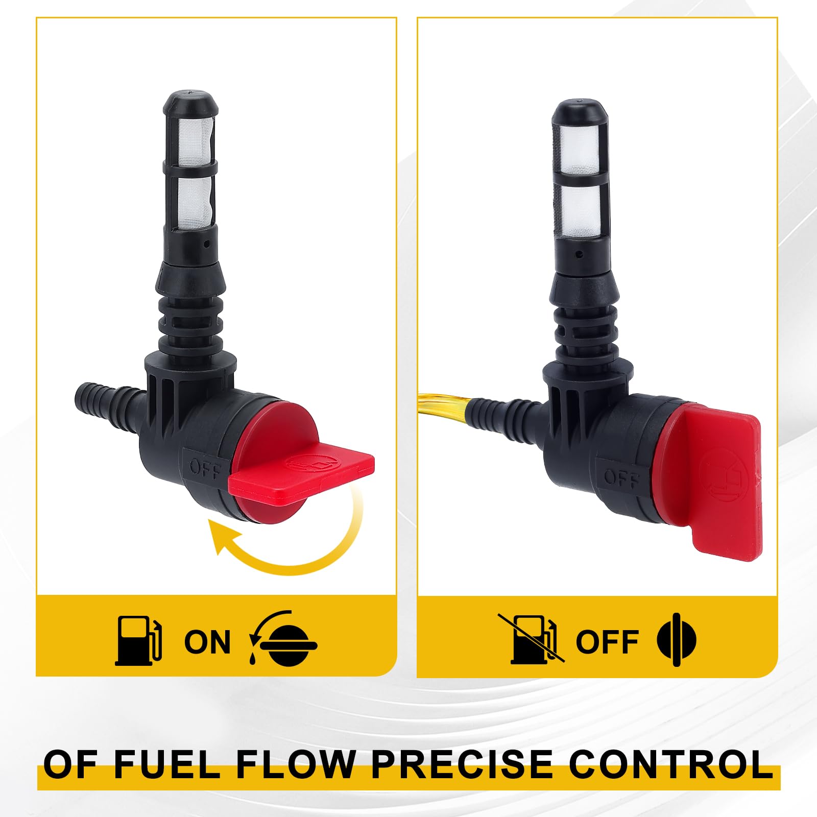 Snapklik.com : 192980GS 90 Degree Fuel Shut Off Valve Grommet For ...