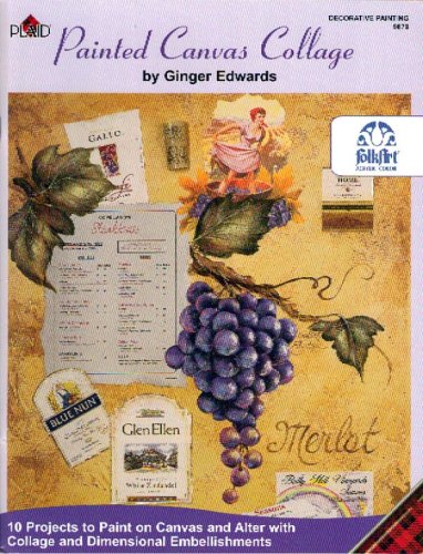 Painted Canvas Collage (#9879): Ginger Edwards: 9781558952508: Amazon ...
