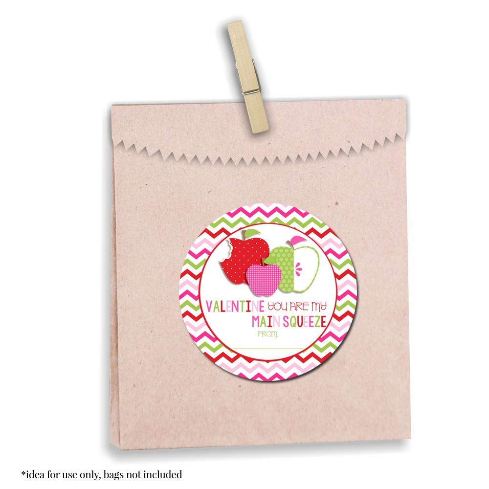 Valentine Stickers Love You Bundtches Valentine Party Favor Sticker ...