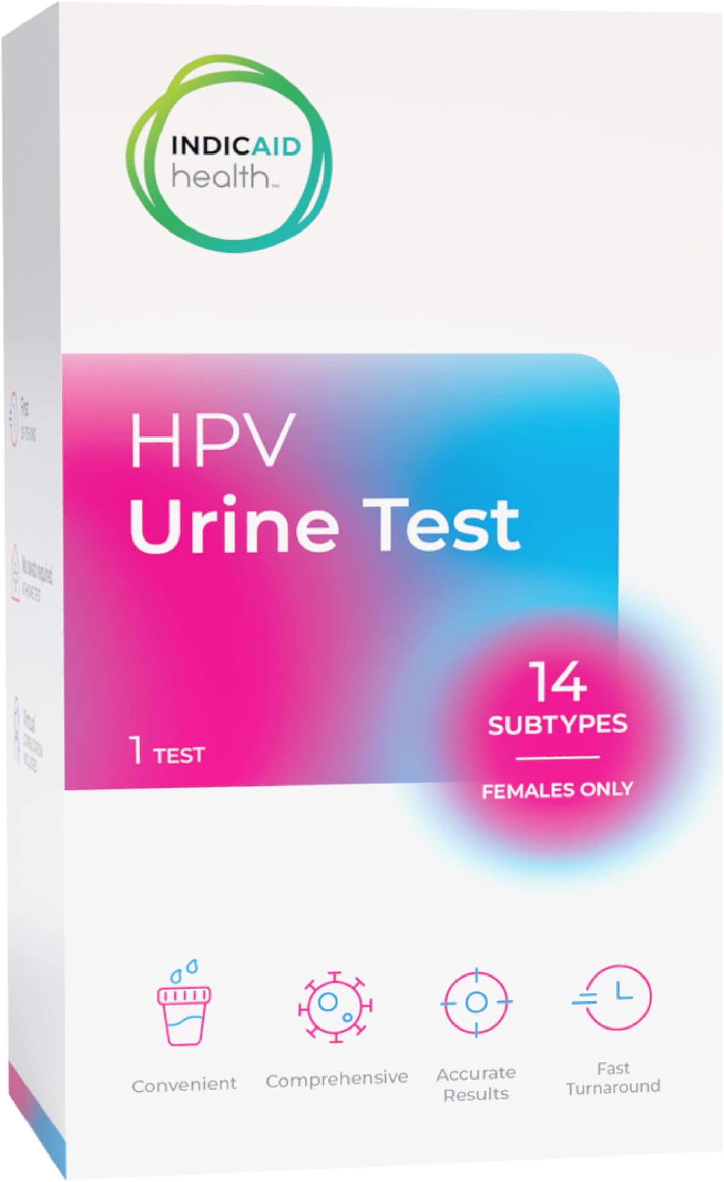 Amazon.com: INDICAID Health at Home HPV Urine Test for Women, Non ...