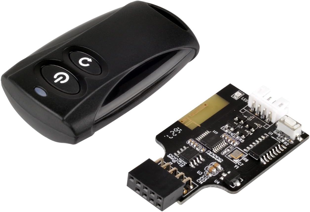 Amazon.com: SilverStone Technology 2.4G Wireless Remote Computer Power ...