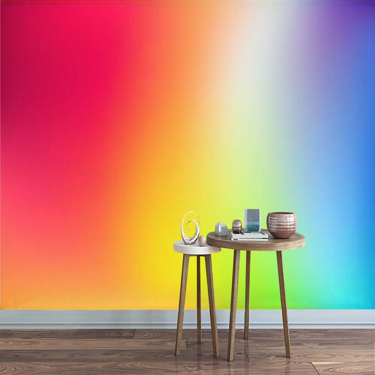 3d Abstract Rainbow Wallpaper
