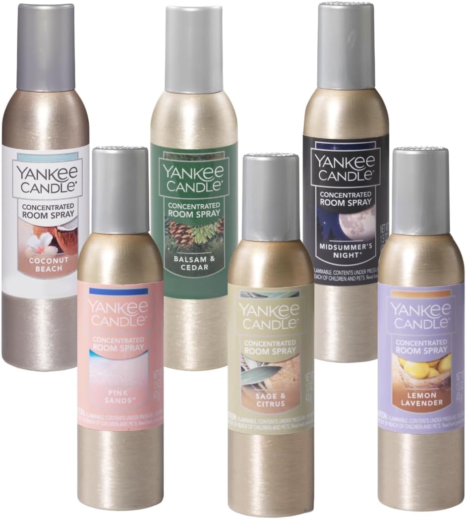 Amazon.com: Yankee Candle Concentrated Air Freshener Room Spray Variety ...