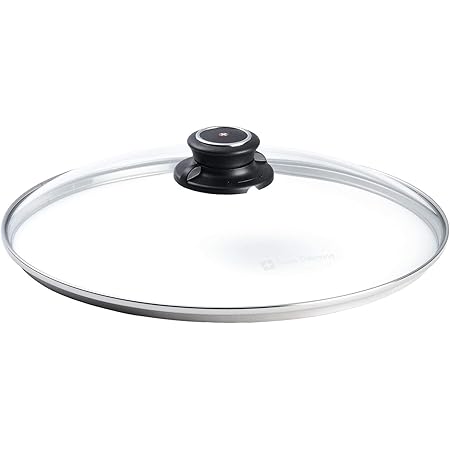Amazon.com: Swiss Diamond Heat-Tempered Glass Lid 12.5" PFOA Free ...