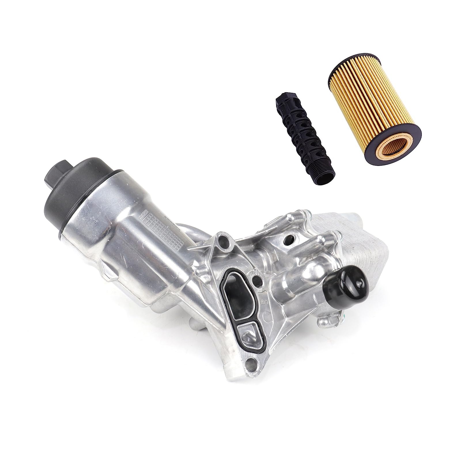 Amazon.com: Engine Oil Cooler Filter Housing Assembly Compatible with ...
