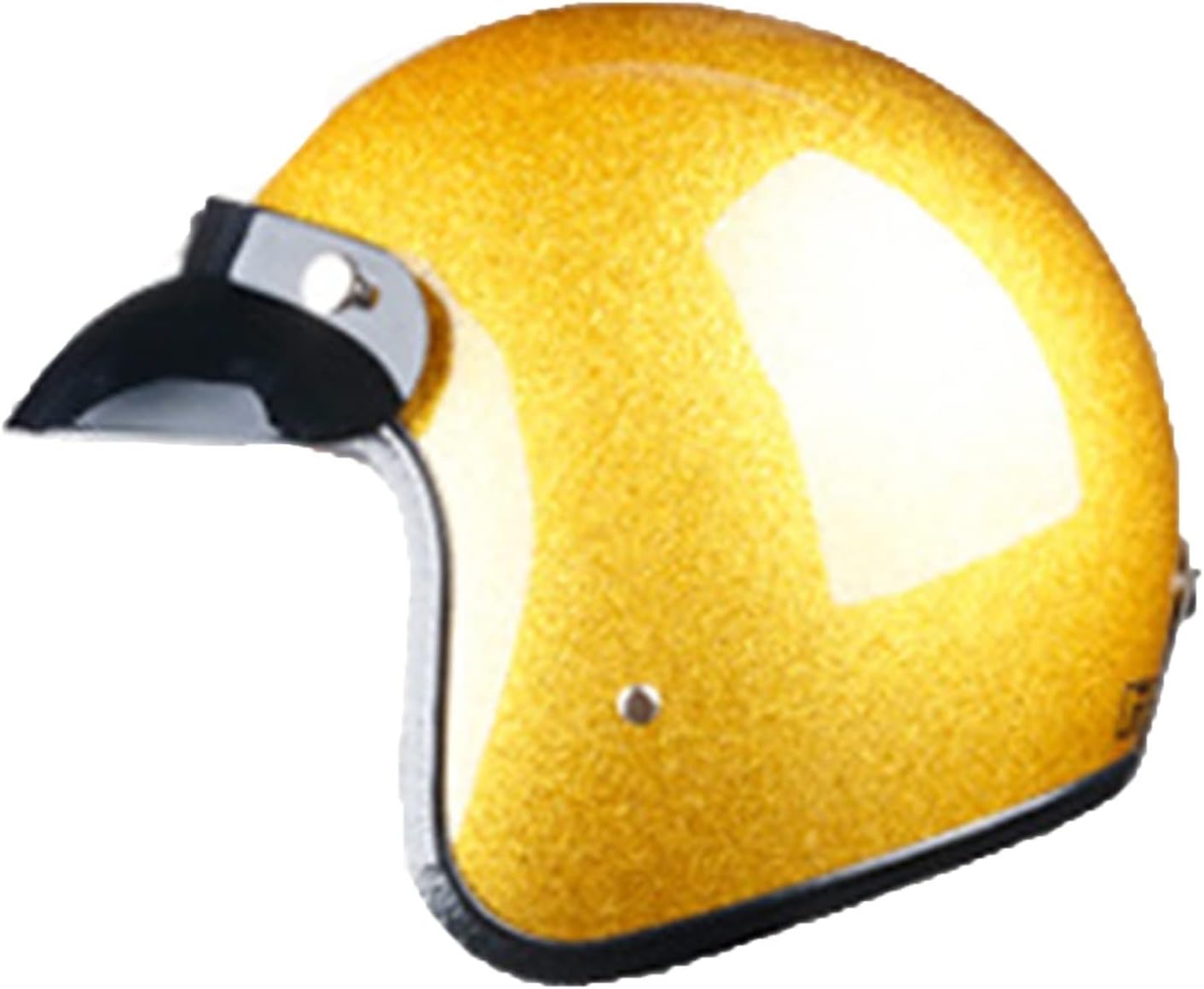 Amazon.com: Ever TA Shining 3/4 Shell Motorcycle Helmets, Retro Open ...