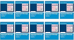 Amazon.com : Roll Maven 10 Pack While You were Out Pad, 4 x 5.5 Inch ...