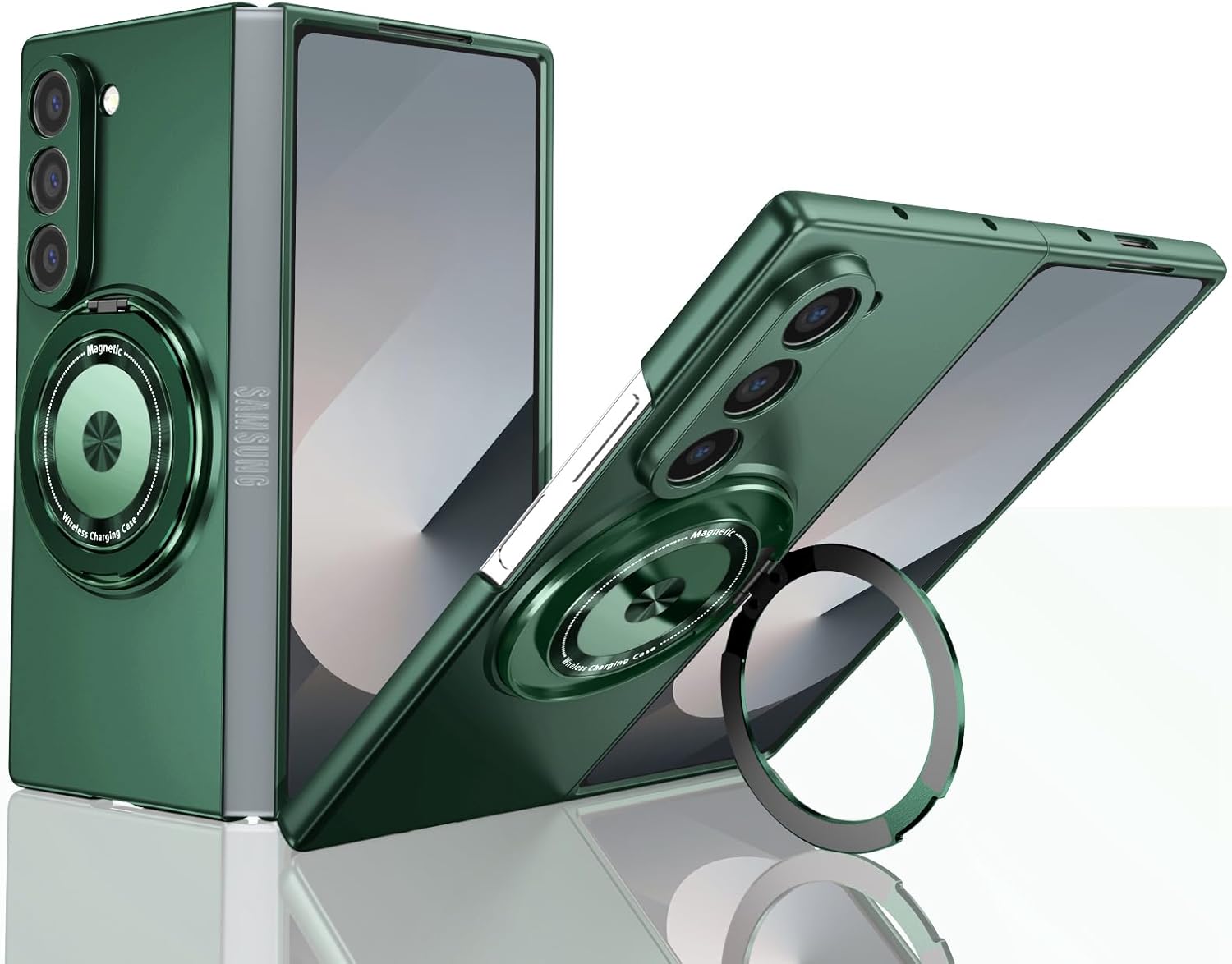 Amazon.com: Magnetic Ring Stand for Samsung Galaxy Z Fold 6 Case ...