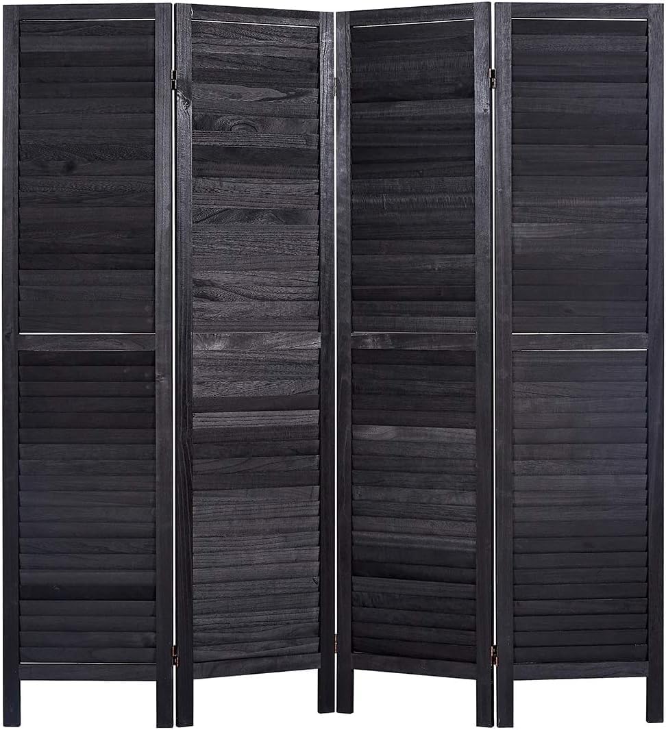 Rose Home Fashion – Biombo plegable de madera maciza de 5.6 pies de ...