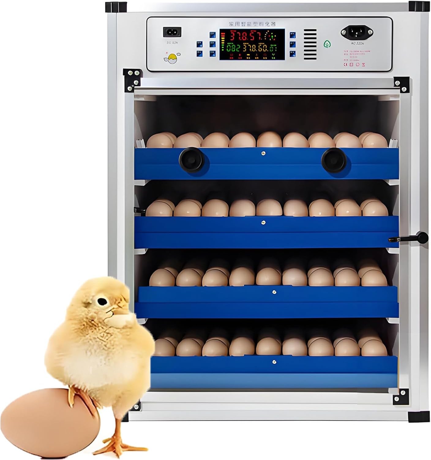 EpyGnom Eggs Incubators for Hatching Automatic Turner & Temp/Humidity ...
