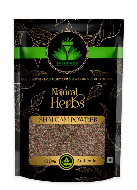 Buy SAI HERBS Shalgam Beej Powder - Shaljam Seeds Powder - Turnip Seeds ...