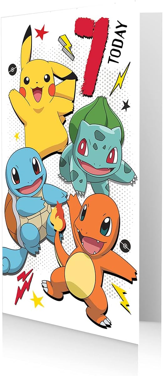 Minecraft Age 7 Birthday Card, 7th Birthday Card, Card for Seventh ...