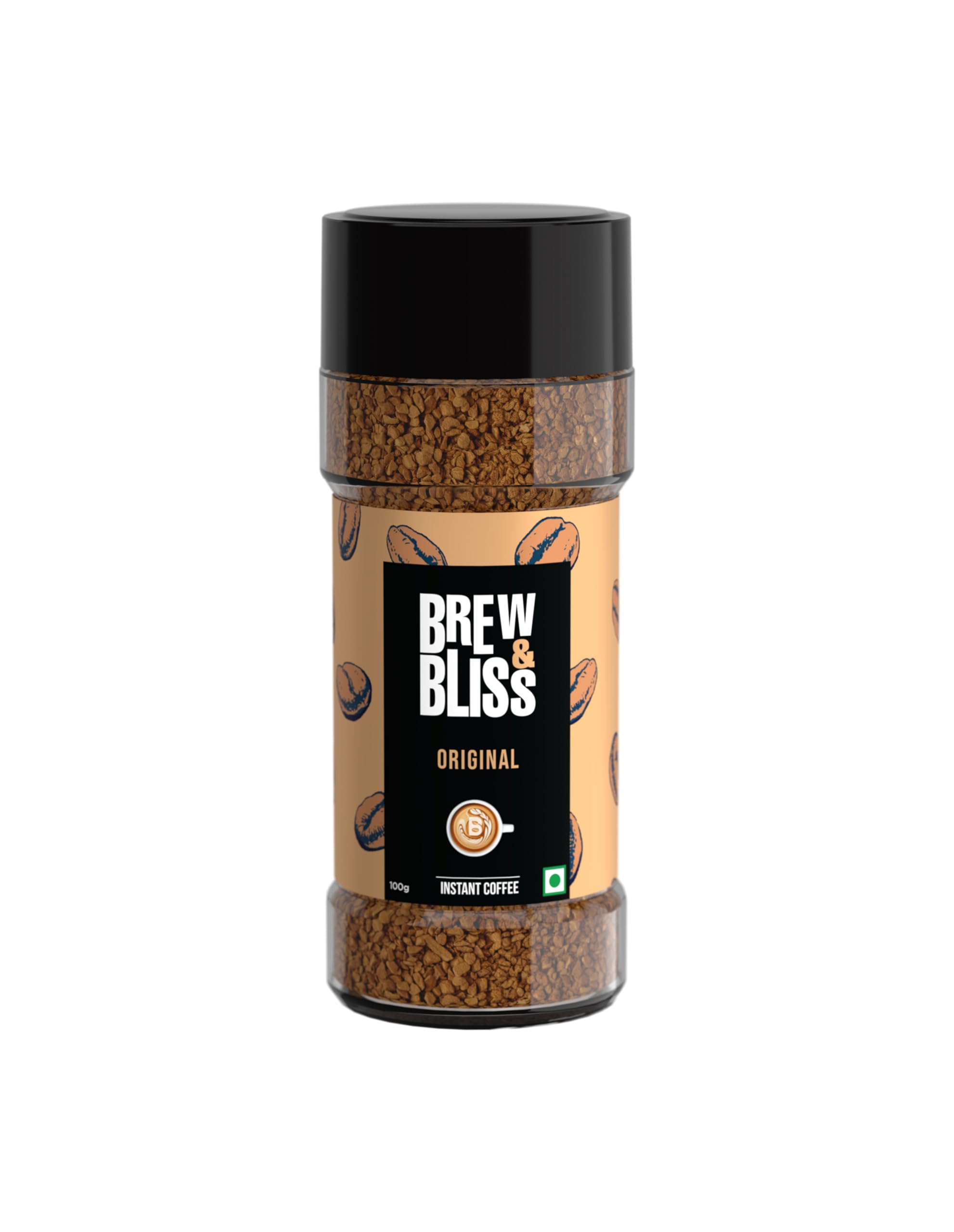 Brew and Bliss Original Coffee | 100 Gram | Instant Flavoured Coffee ...