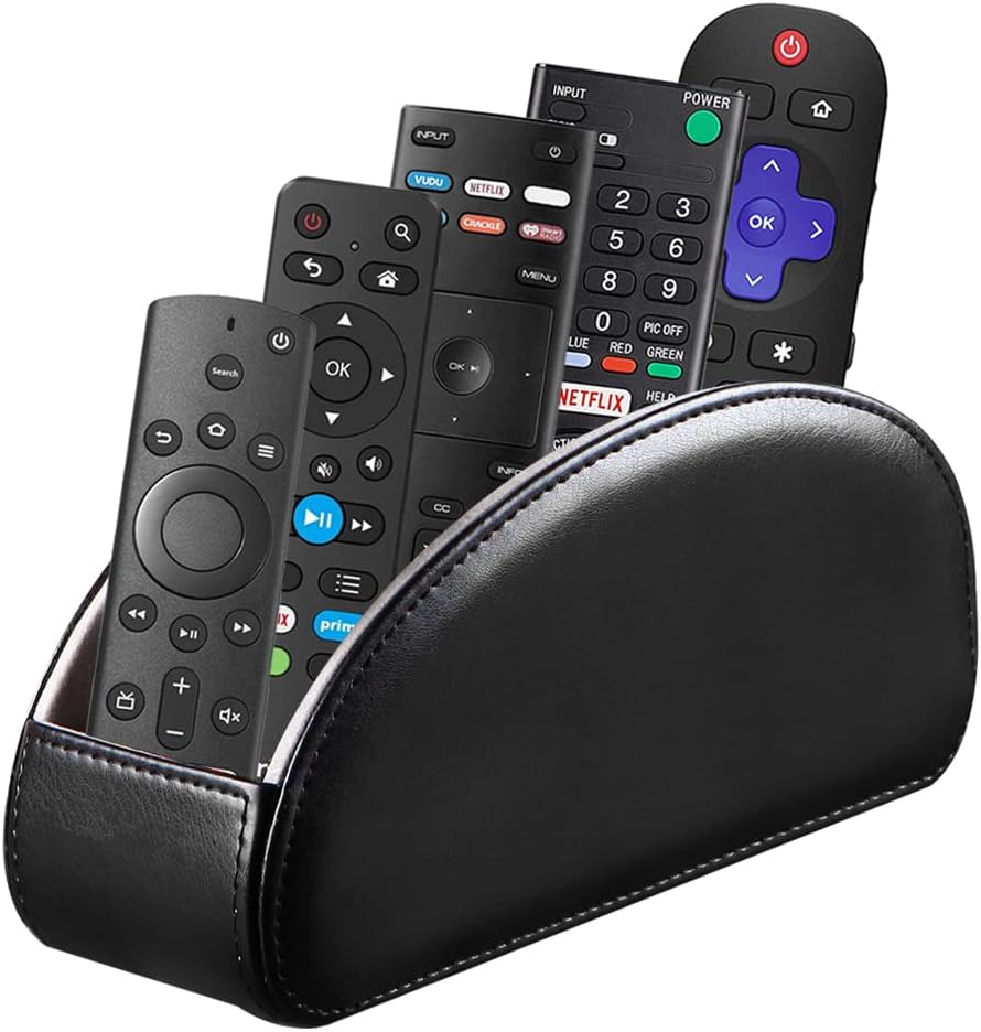 Amazon.com : BLIENCE Remote Control Holder, TV Remote Caddy with 5 ...