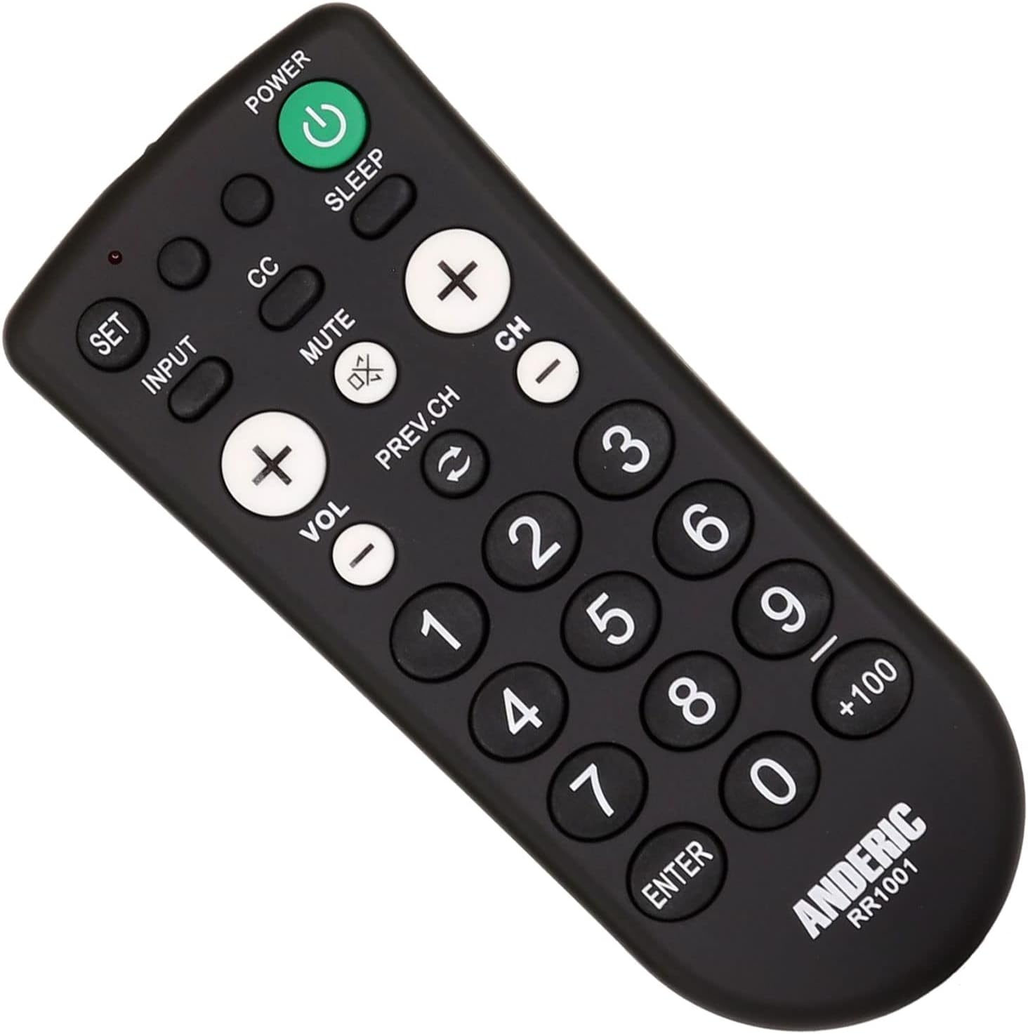 Amazon.com: Gmatrix A-TV10 Large Button Universal Waterproof Remote ...