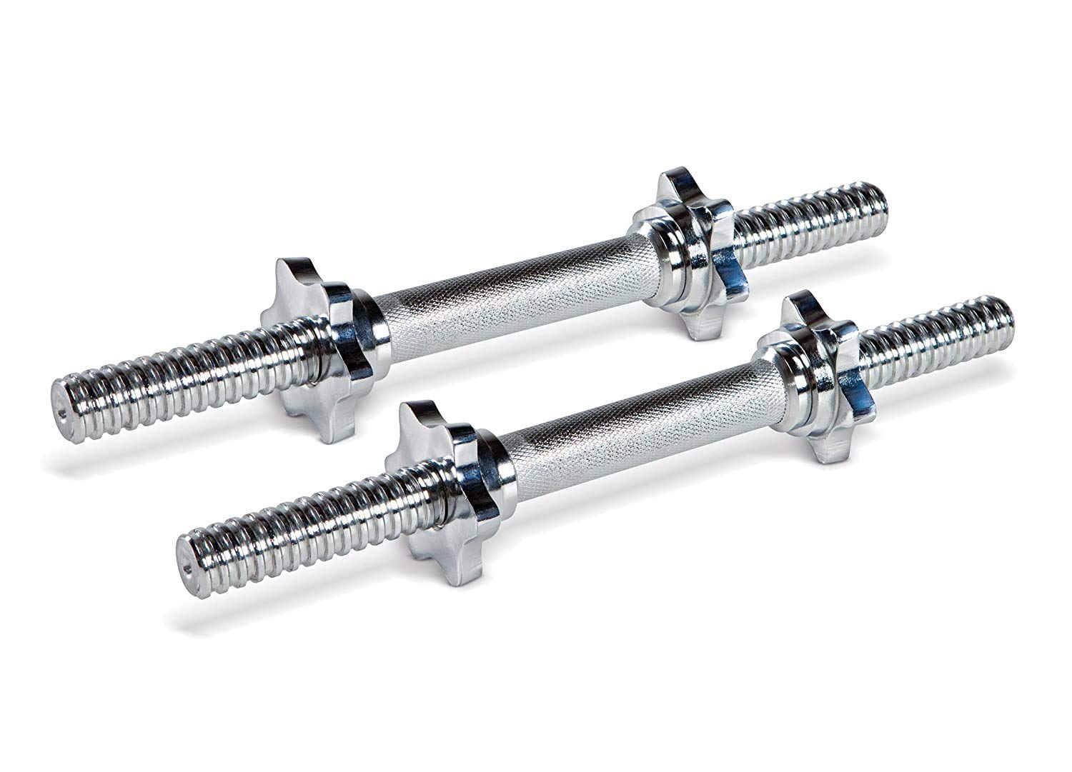 Buy Konark 14 Inches Dumbbell bar with star nut 28MM Threaded dumbbell ...