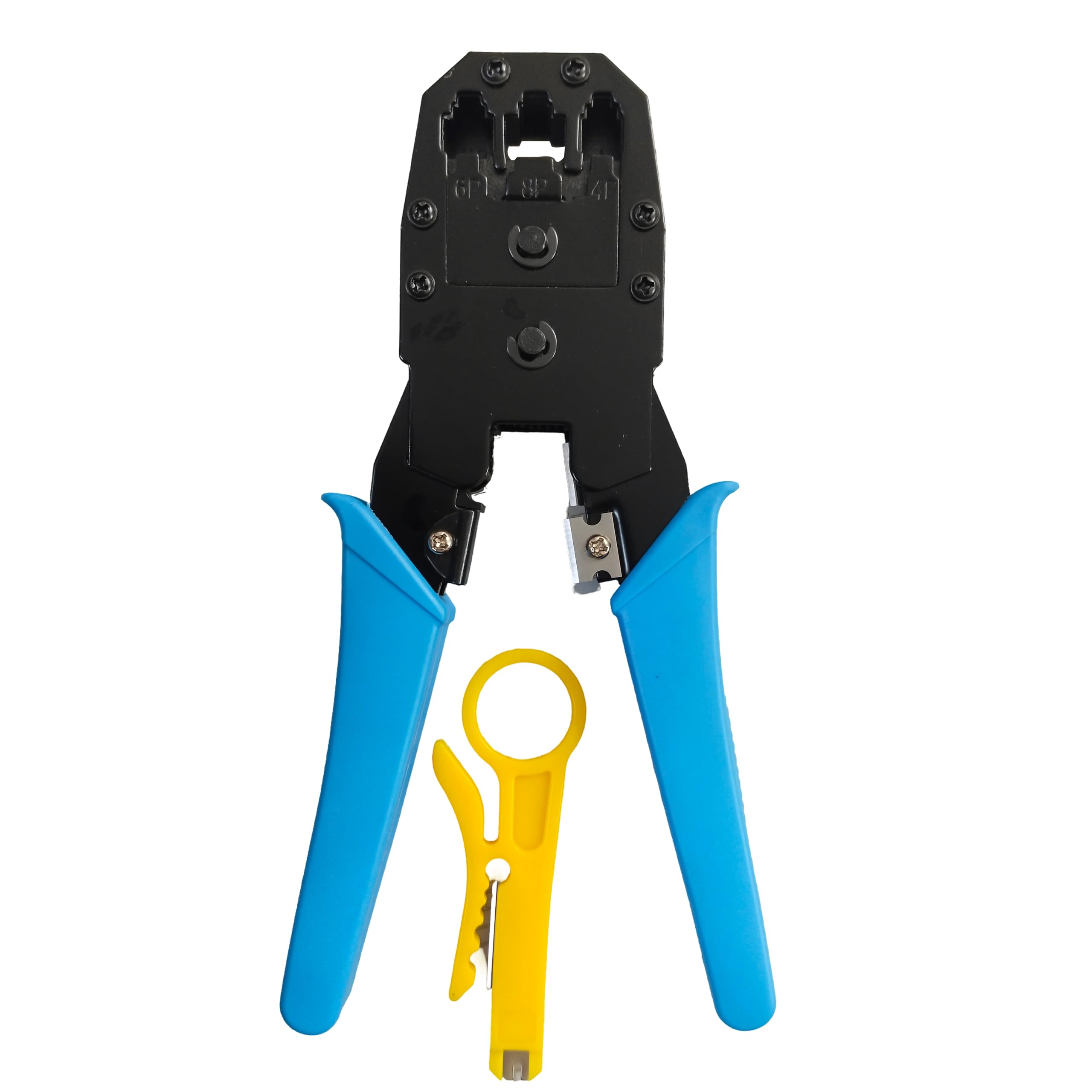 Buy PARUHT 3-in-1 Modular Crimping Tool Kit, Rj45 RJ11 UTP Cat5-E Cat 6 ...