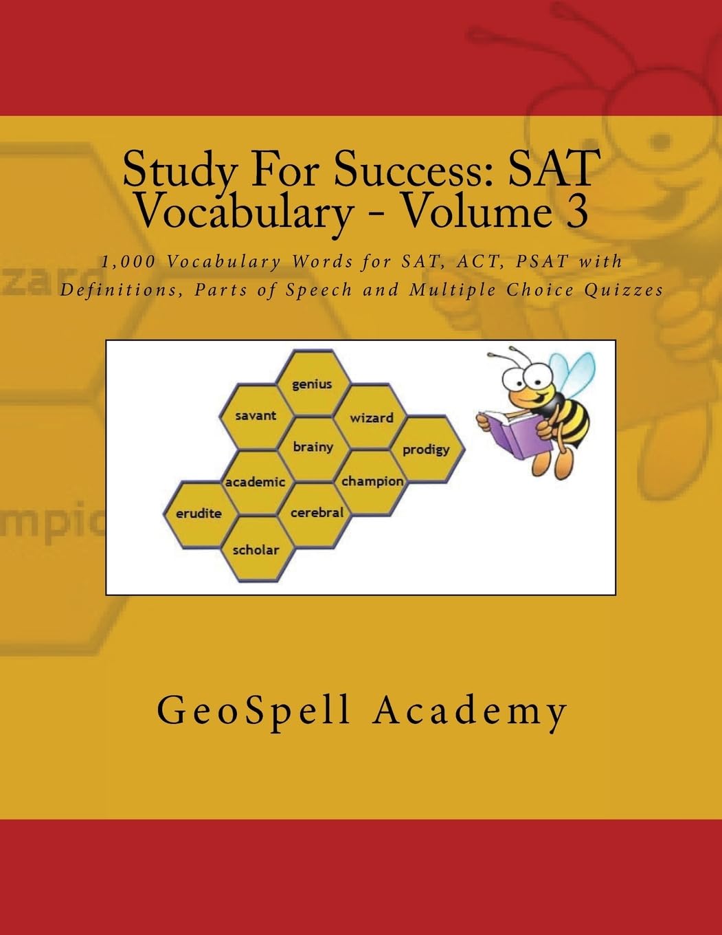 Study For Success: SAT Vocabulary - Volume 3: 1,000 Vocabulary Words ...