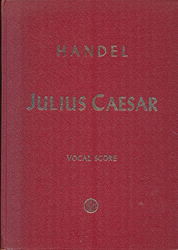 Amazon.com: Julius Caesar (Giulio Cesare): Opera in Three Acts; Vocal ...