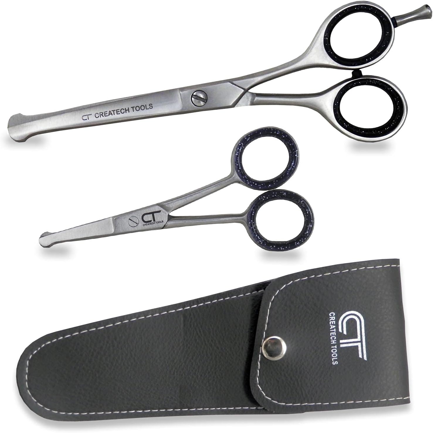 Amazon.com: CT Pet Cat Dog Grooming Scissors Kit - 6 & 4 inch Hair ...