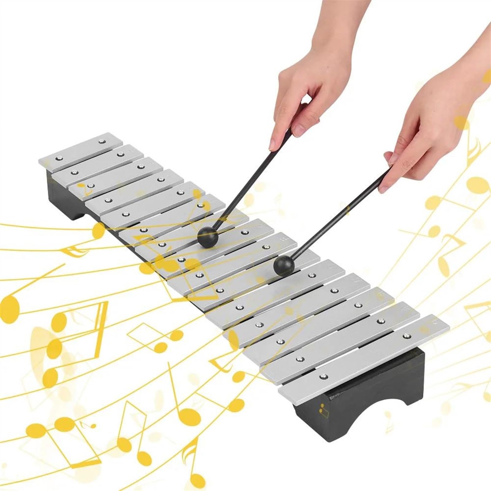 Xylophone Instrument 15-Note Glockenspiel / Xylophone For Kids ...