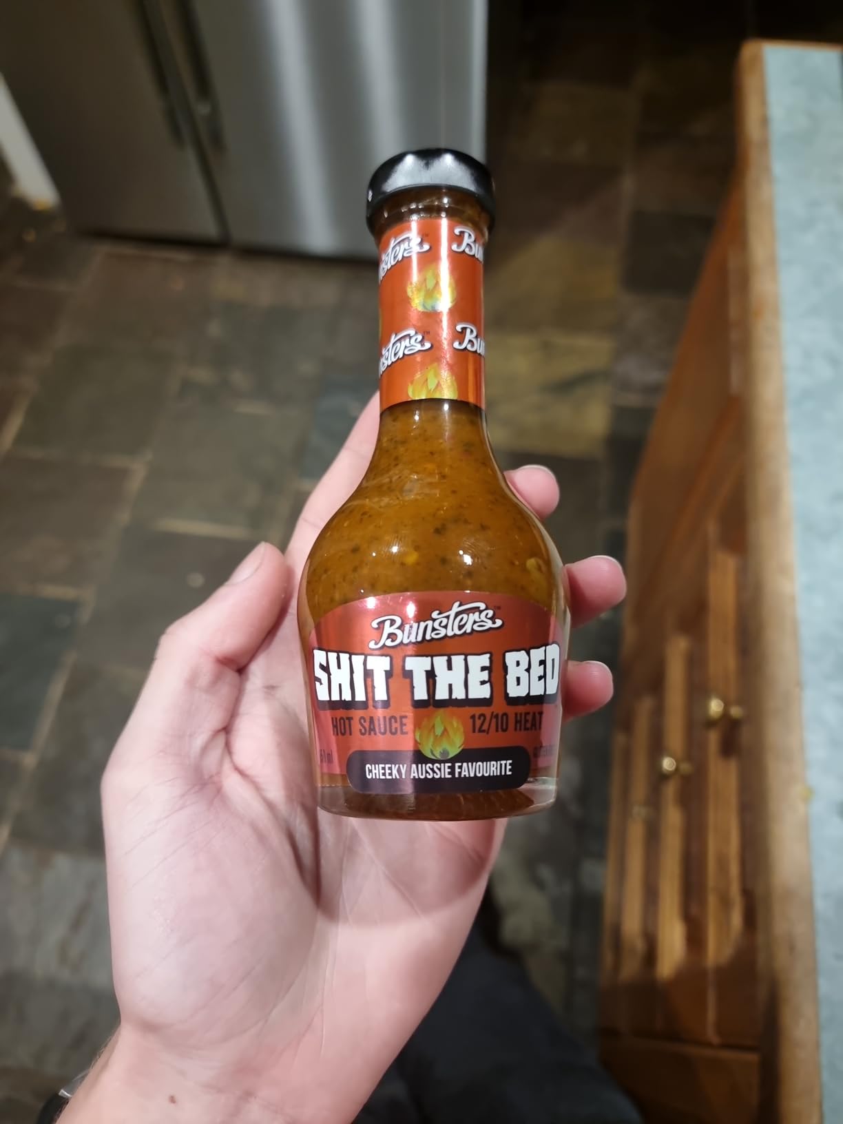 Bunsters Shit The Bed 12/10 Heat Hot Sauce - Chili Pepper with Aussie ...