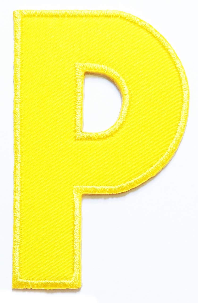 Yellow Letter P