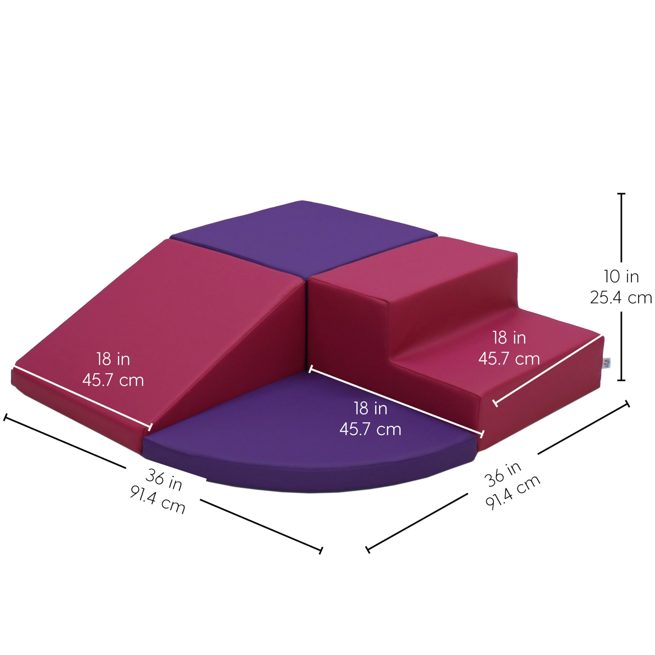 Snapklik.com : SoftScape Toddler Playtime Corner Climber, Indoor Active ...