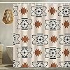 Amazon.com: She Love Western Aztec Shower Curtain Boho Abstract Pattern ...