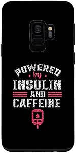 Amazon.com: Galaxy S9 Powered By Insulin And Caffeine Type Diabetic ...