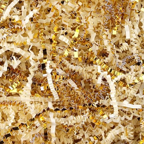 Amazon.com: BOXHOME Shred Paper Filler (1/2LB) Crinkle Cut Paper for ...