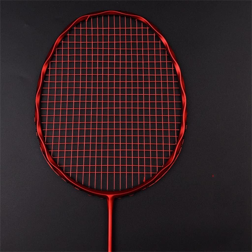 LIUJUN Twisted Badminton Racket Broken Wind Low Wind Resistance -Light ...