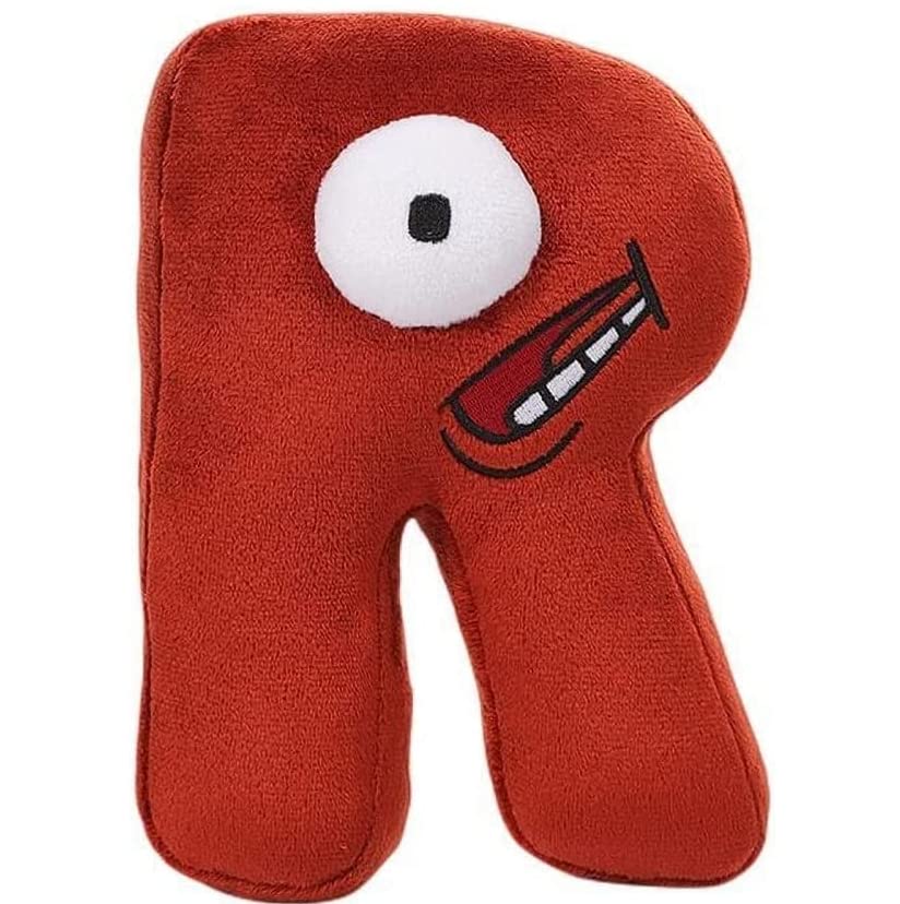 TechMax Solution R from Alphabet Plush Toy : Amazon.in: Toys & Games