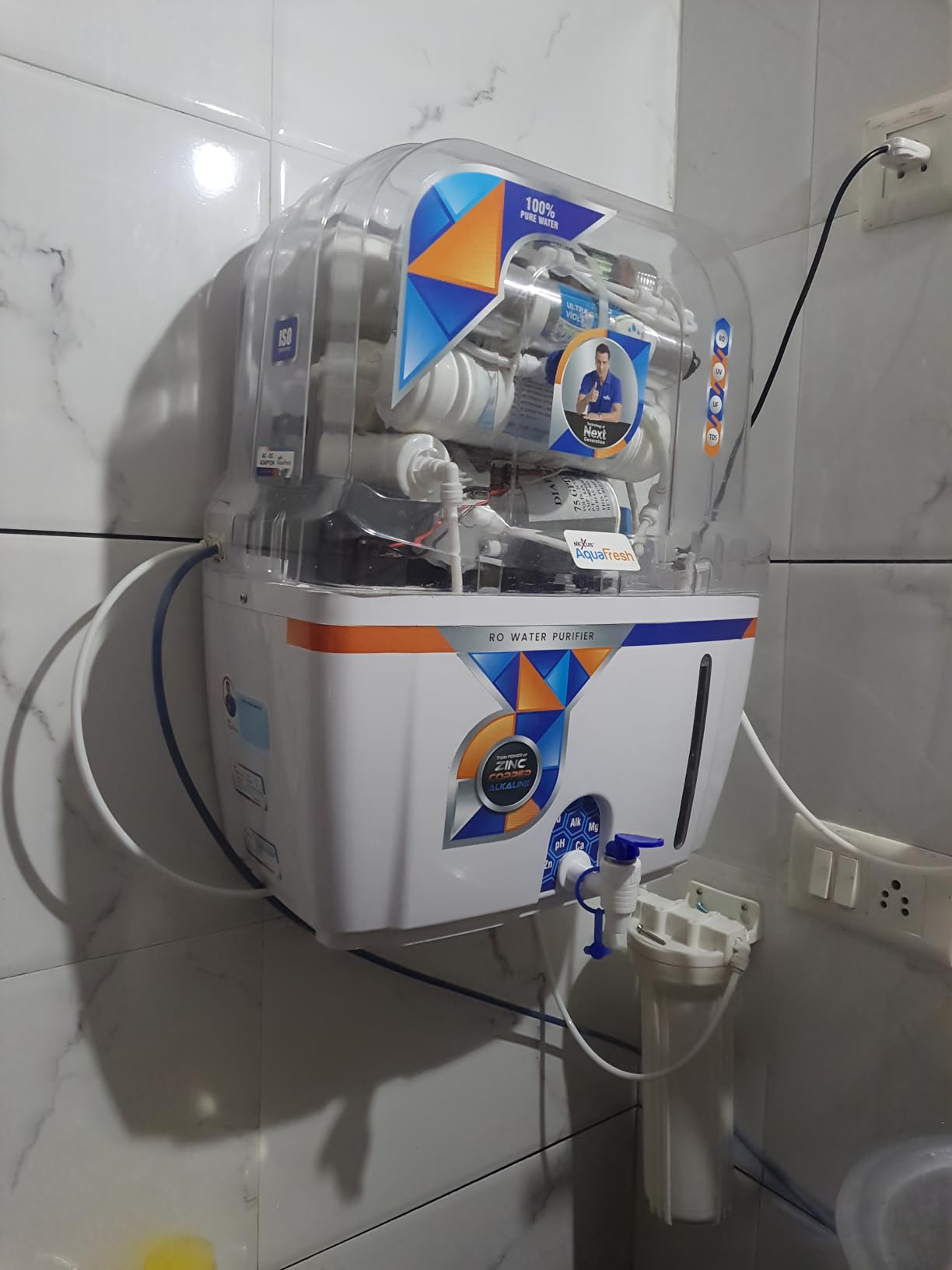 aquafresh swift RO cabinet body for water purifier/ro/ro+uv systems - 1 ...