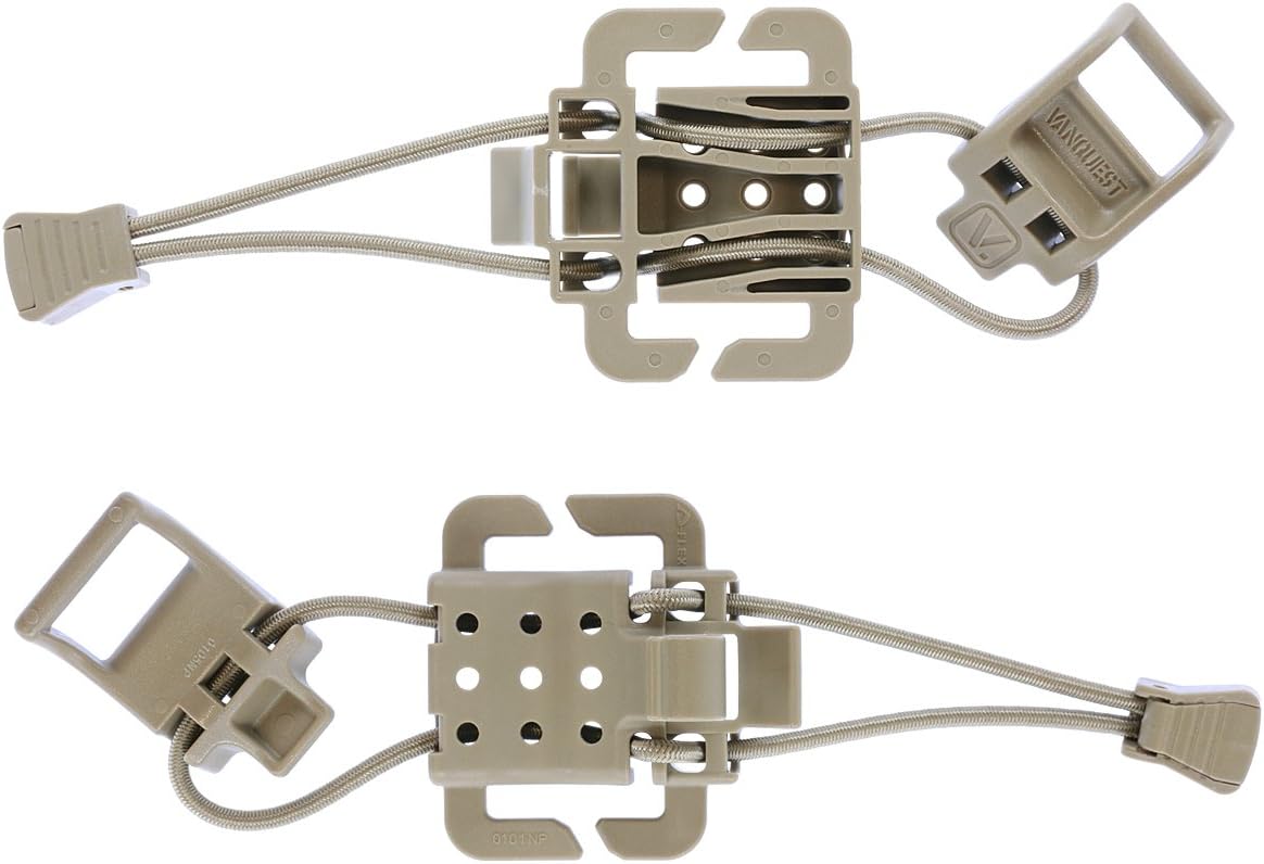 VANQUEST ELASTO Gear Locks (2-Pack) (Wolf Gray) - BigaMart