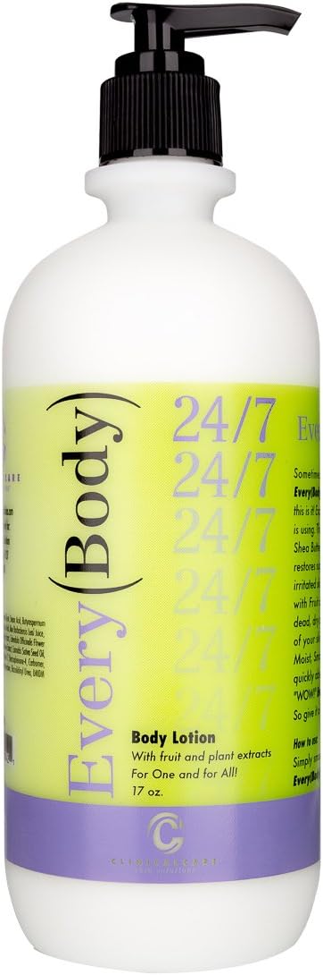 Amazon.com : Clinical Care Every(Body) 24/7 Body Lotion with Caffeine ...