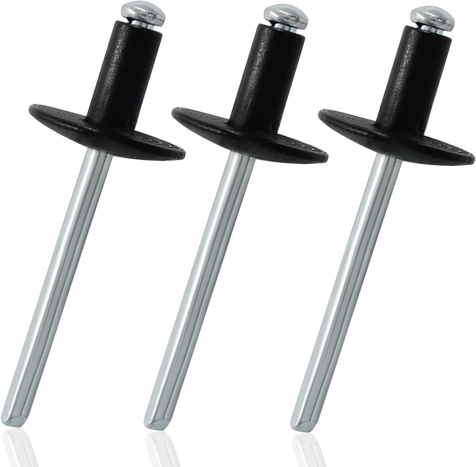 Amazon.com: Zorveiio 60 Pcs 3/16" x 1/2" Large Flange Aluminum Blind ...