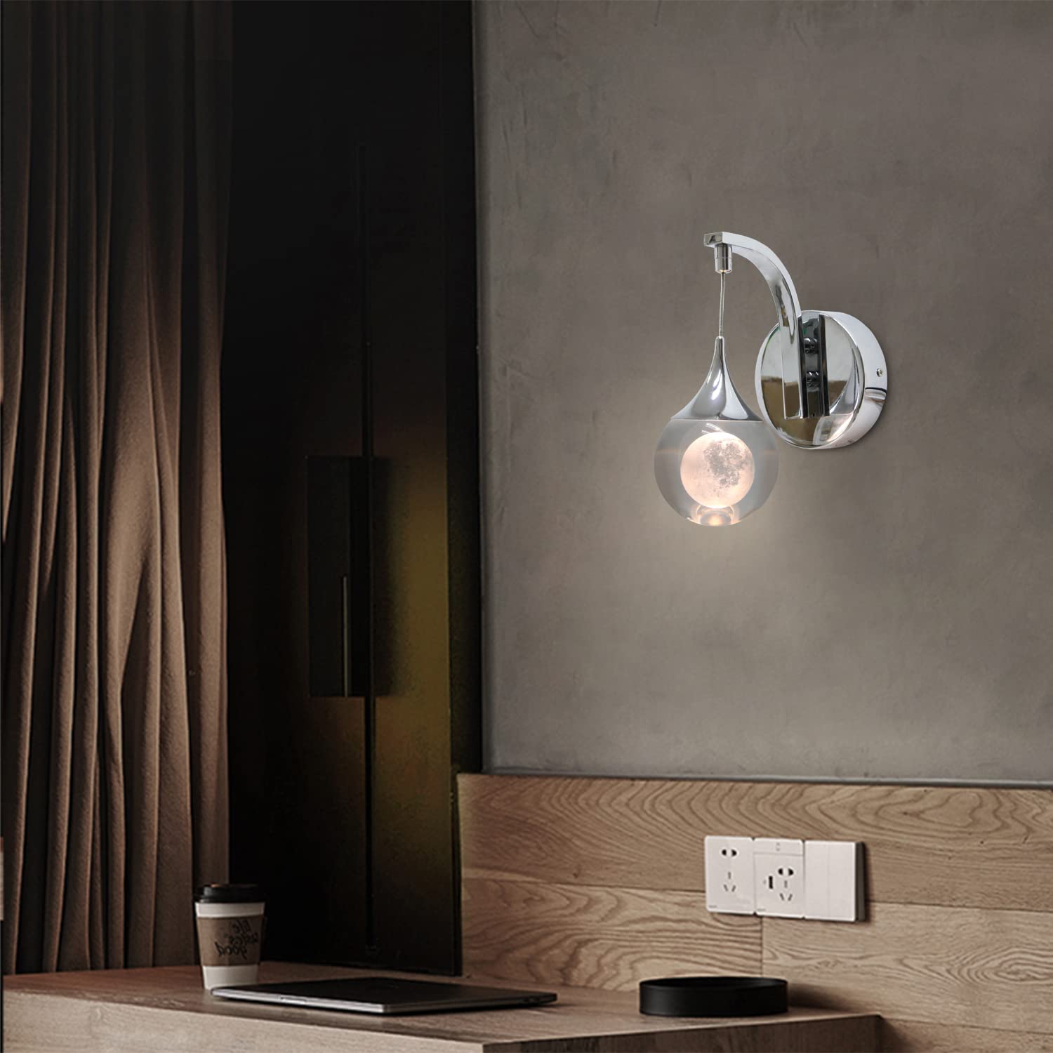 Moon Lights Bathroom Fixtures Interior Wall UkewEi Smart Bathroom