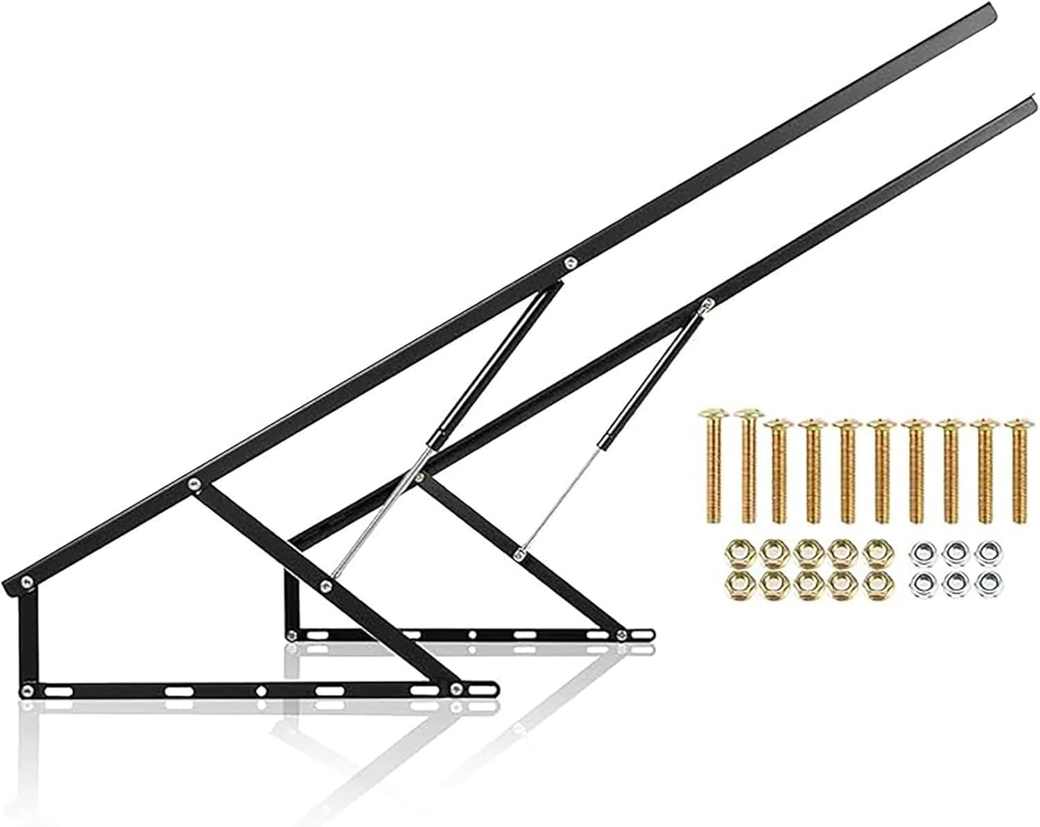 Gas Spring Bed Lift Kit - 80cm Hydraulic Support for Folding Beds, Soft ...