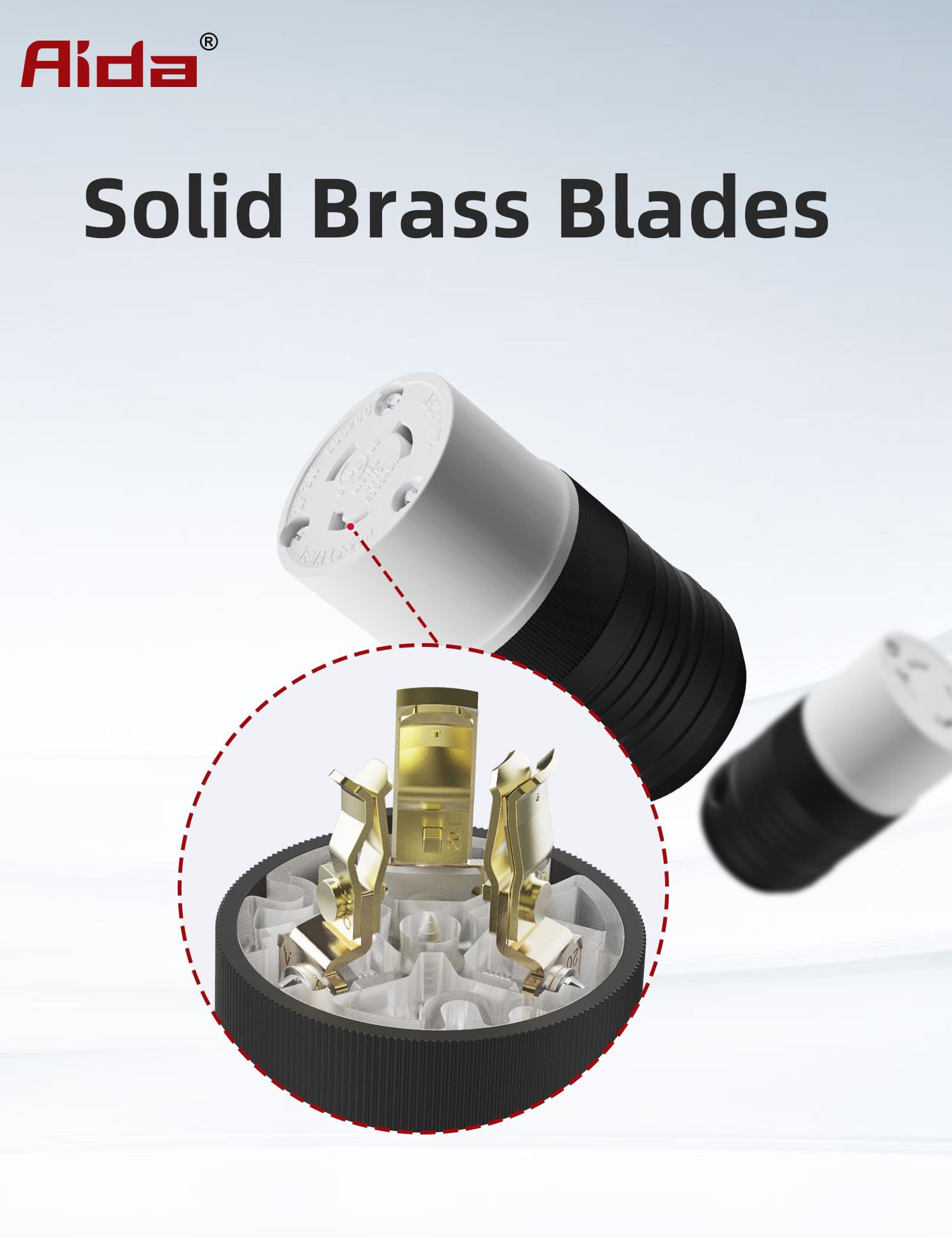 Snapklik.com : NEMA L5-20R Locking Connector, Twist Generator Female ...